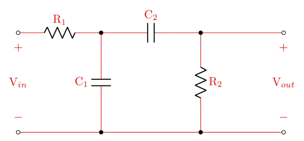 Draw Band Stop Filter With Circuitikz Tikzblog