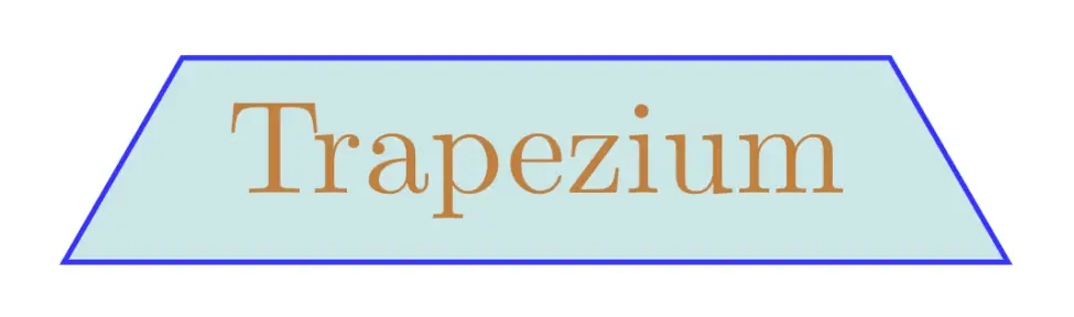 Learn How to Draw Trapezium in TikZ - TikZBlog