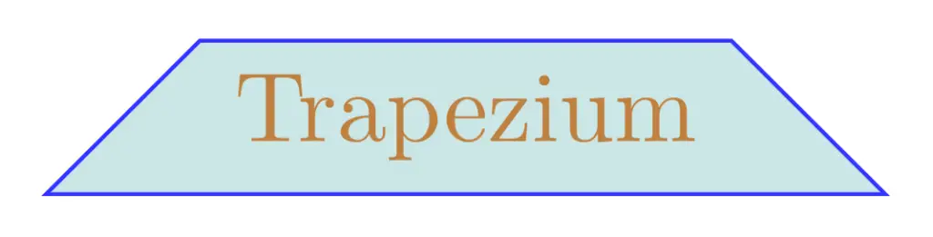 Learn How to Draw Trapezium in TikZ - TikZBlog